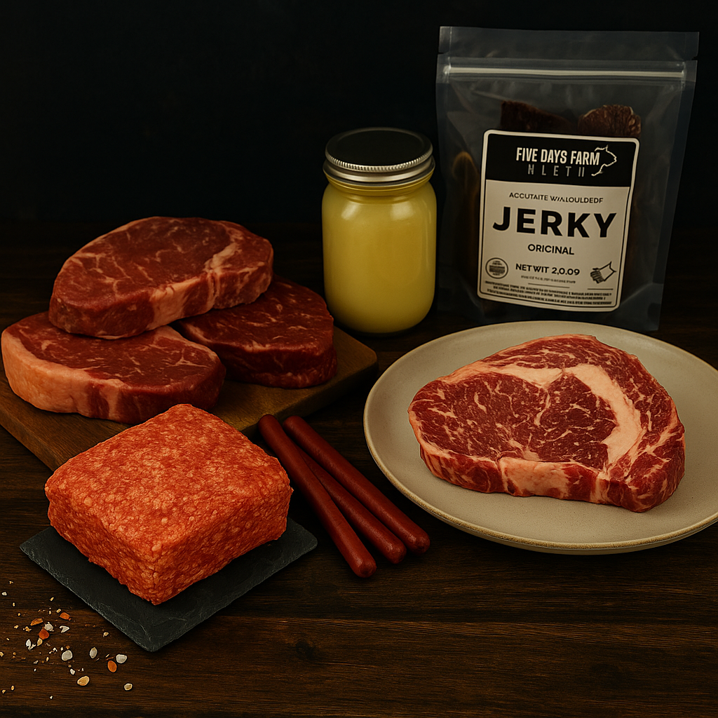 Farm Fresh Wagyu Bundles – Five Oaks Farm Wagyu